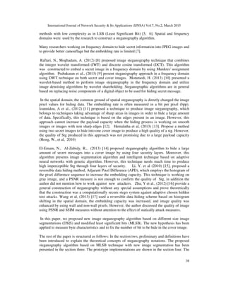 A new image steganography algorithm based | PDF