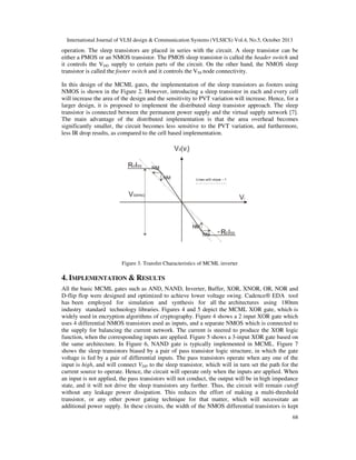 A new improved mcml logic for dpa resistant circuits | PDF | Physics | Science