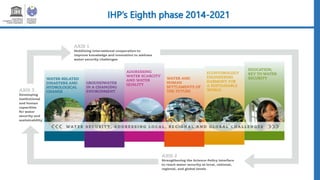 A New Indicator for Water Education under the SDGs, UNESCO-IHP | PDF ...