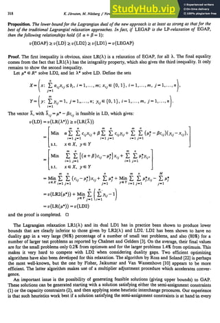 A New Lagrangian Relaxation Approach To The Generalized Assignment Problem | PDF