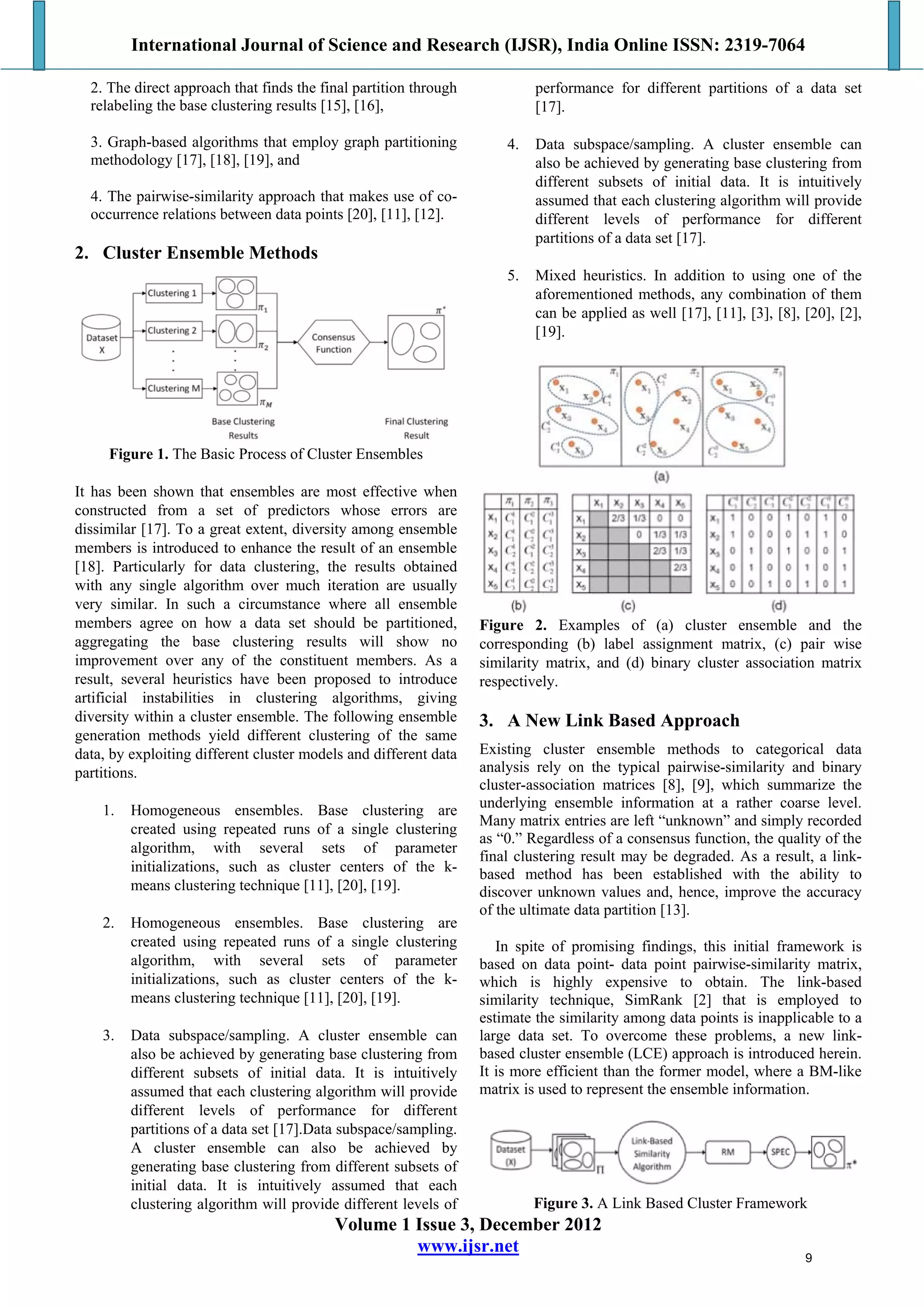 A New Link Based Approach For Categorical Data Clustering Pdf