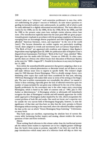 A New Literary History Of America | PDF