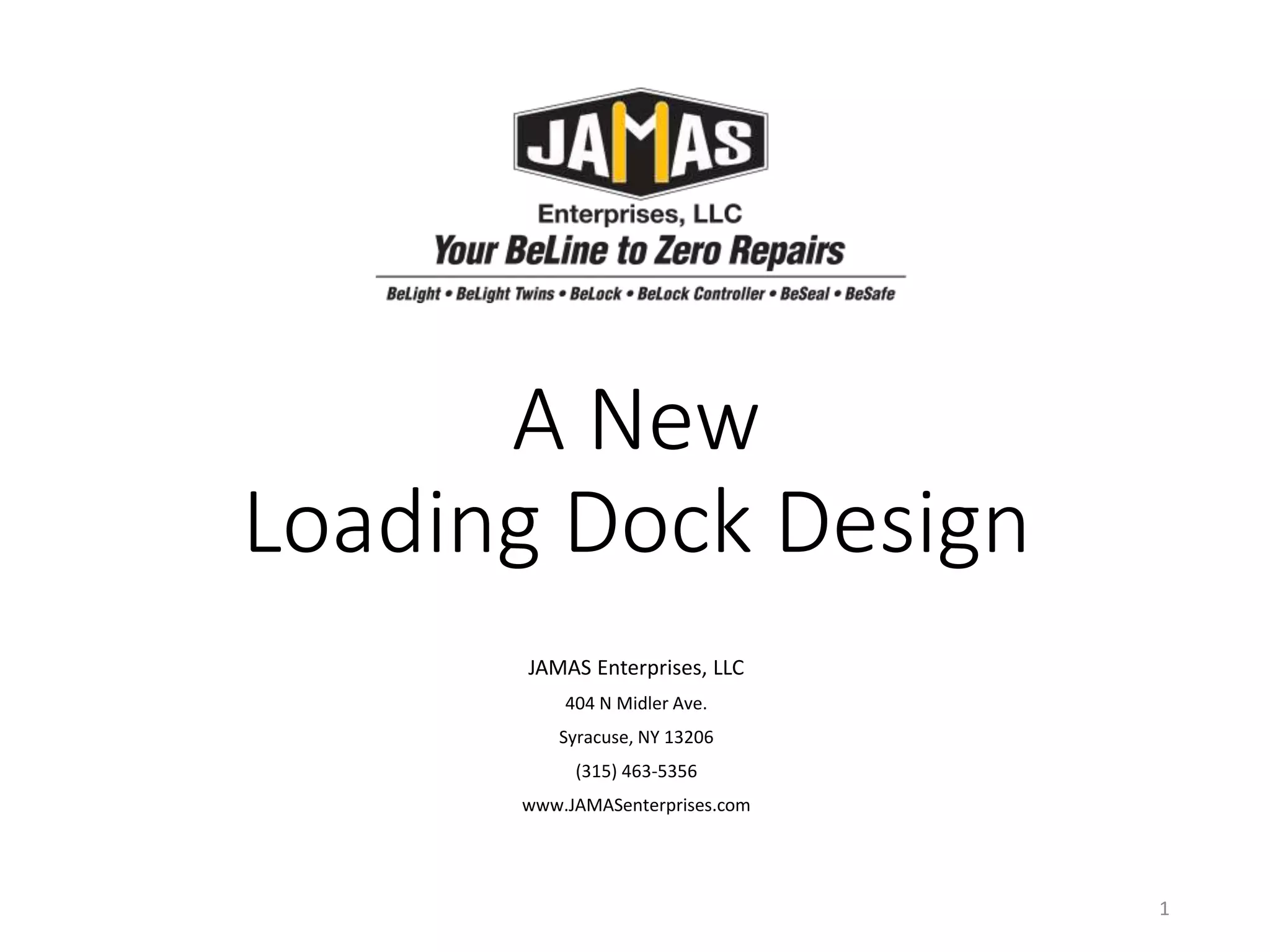 A New Loading Dock Design | PPT