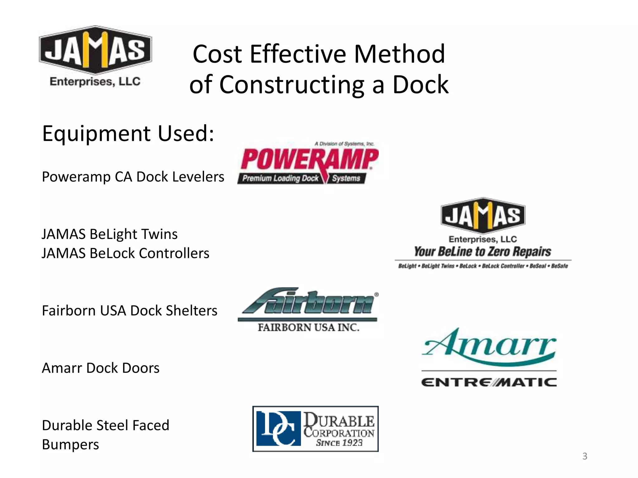 A New Loading Dock Design | PPTX