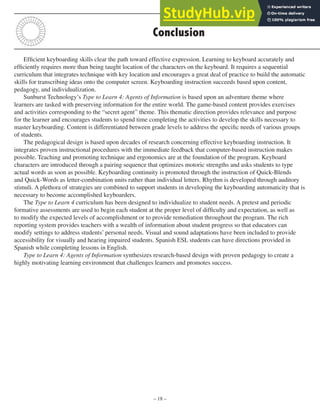 A New Look Research-Based Keyboarding Instruction | PDF