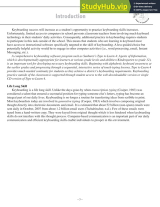 A New Look Research-Based Keyboarding Instruction | PDF