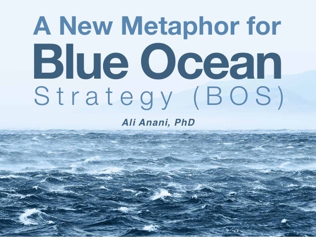 A new metaphor for blue ocean strategy