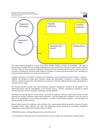 A new model for balanced score cards (bsc) | PDF | Business Accounting ...