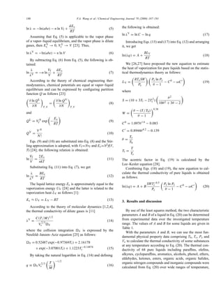 A new model of thermal conductivity for liquids | PDF