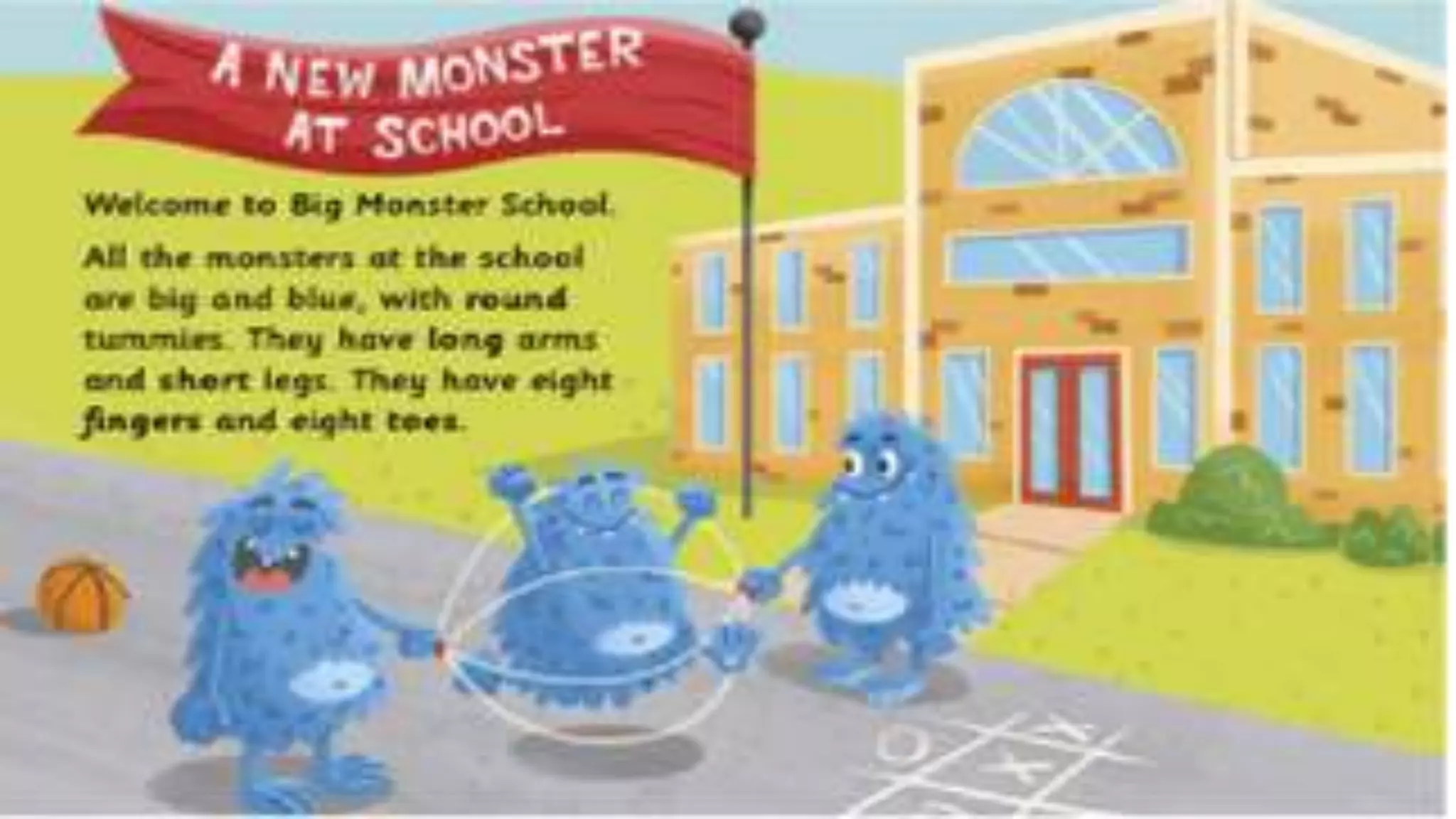 A new monster at school | PPTX