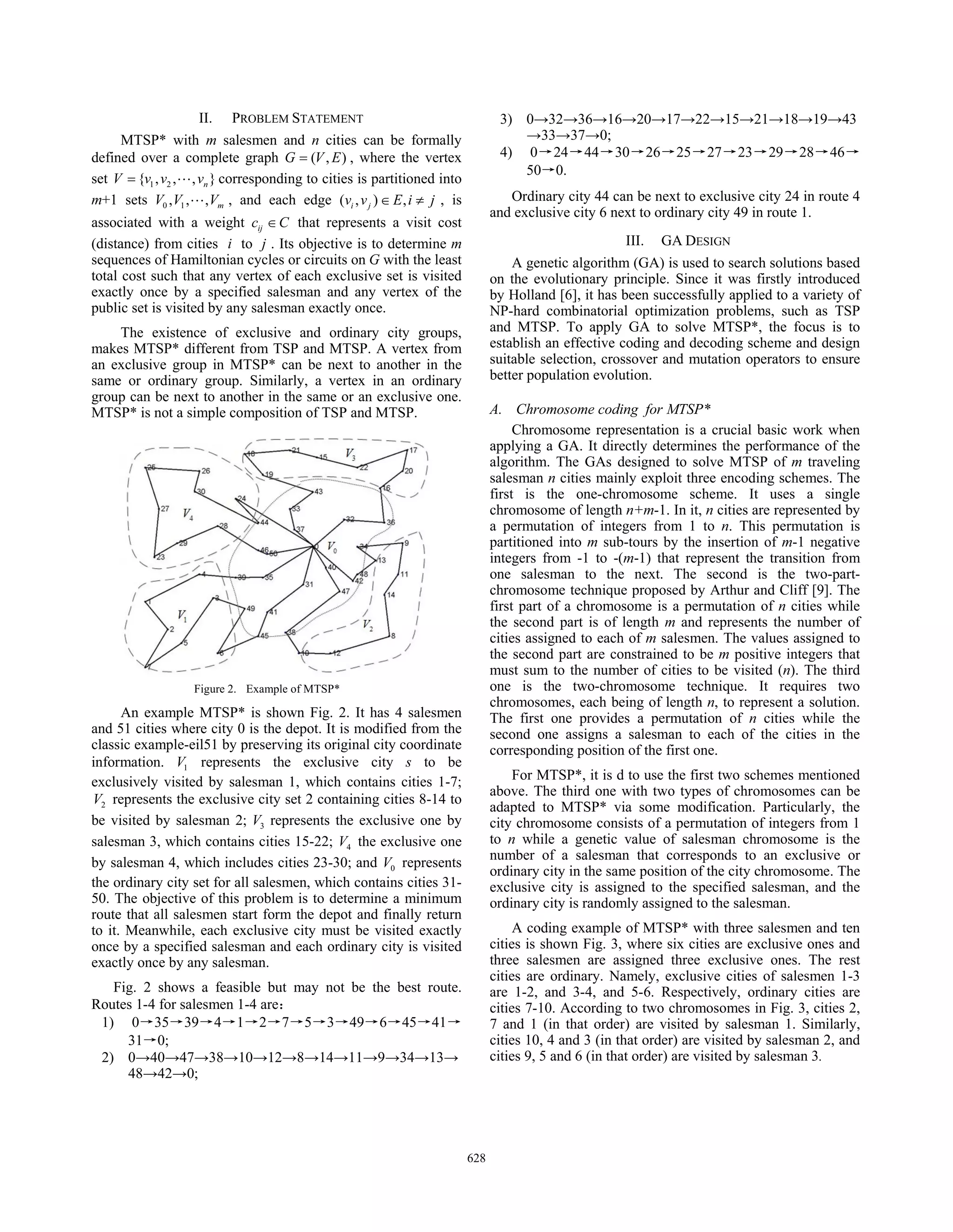 A new multiple traveling salesman problem | PDF