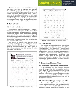 A New Multipurpose Comprehensive Database For Handwritten Dari Recognition | PDF