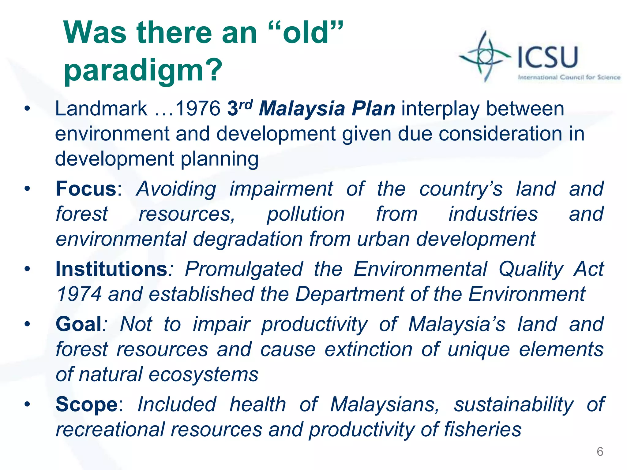 A new pathway to sustainability in malaysia | PPTX