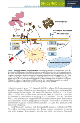 A New Perspective On Alzheimer S Disease As A Brain Expression Of A ...