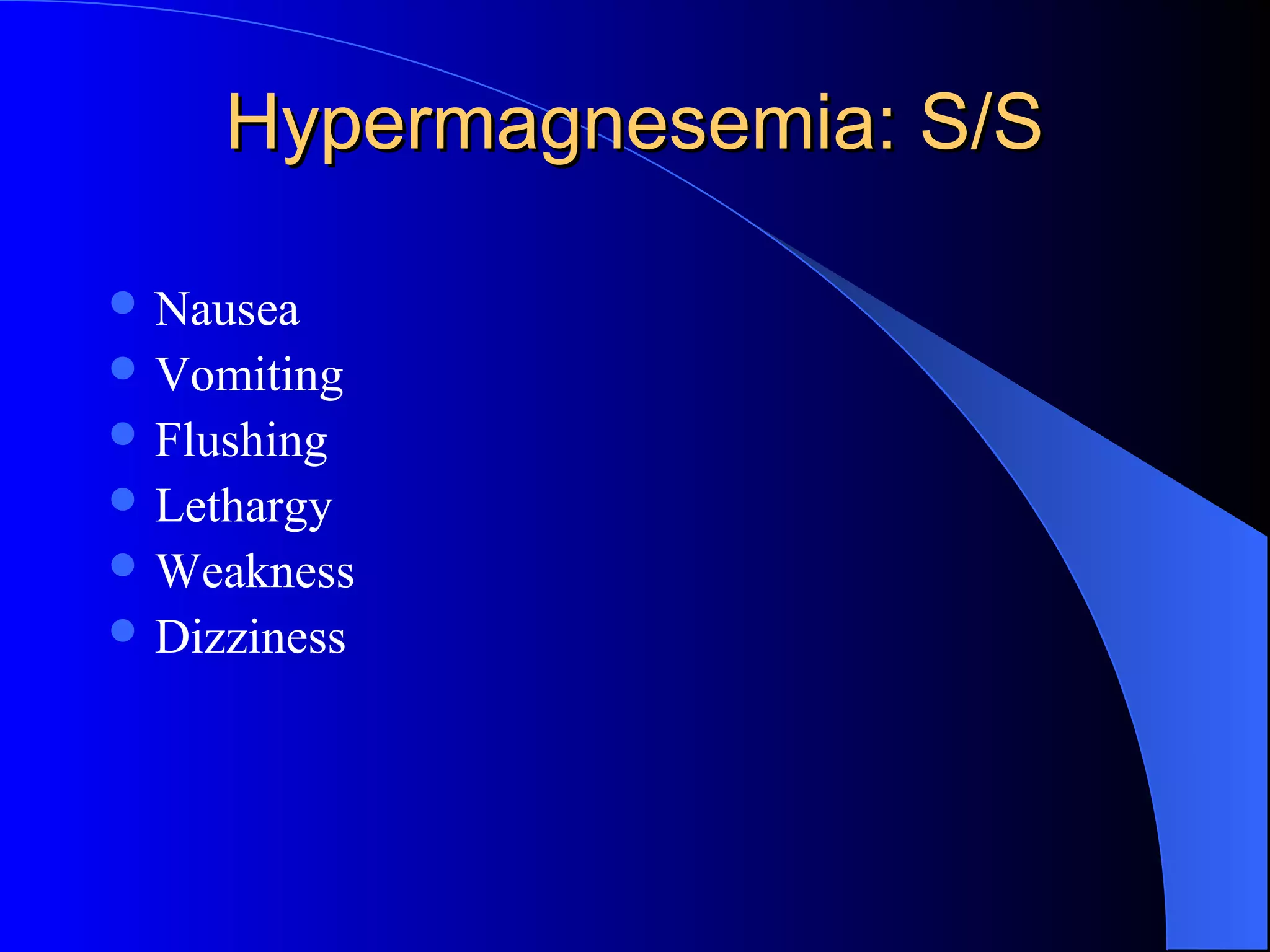 A new perspective on hypermagnesemia | PPT
