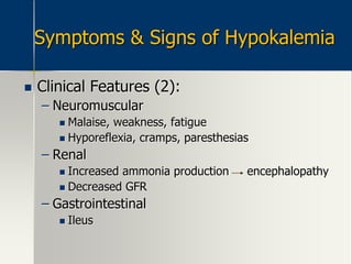 A new perspective on hypokalemia | PPT