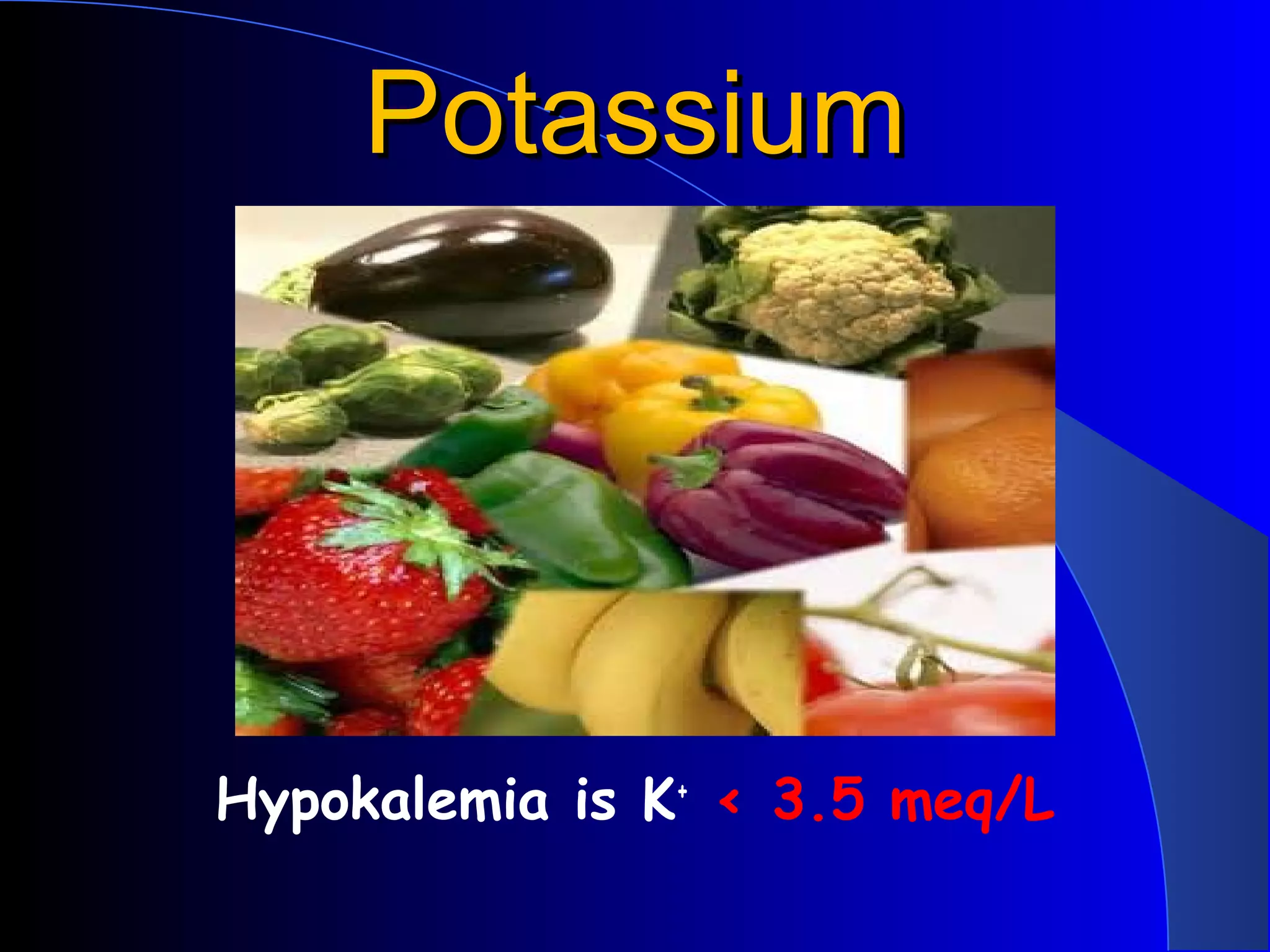 A new perspective on hypokalemia | PPT