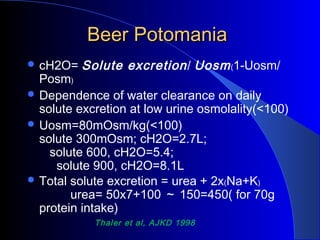 A new perspective on hyponatremia | PPT