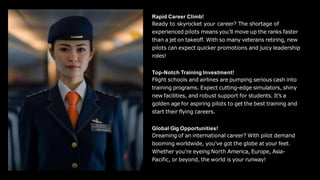 A New Pilot Shortage Forecast for 2024-2042 | PPTX