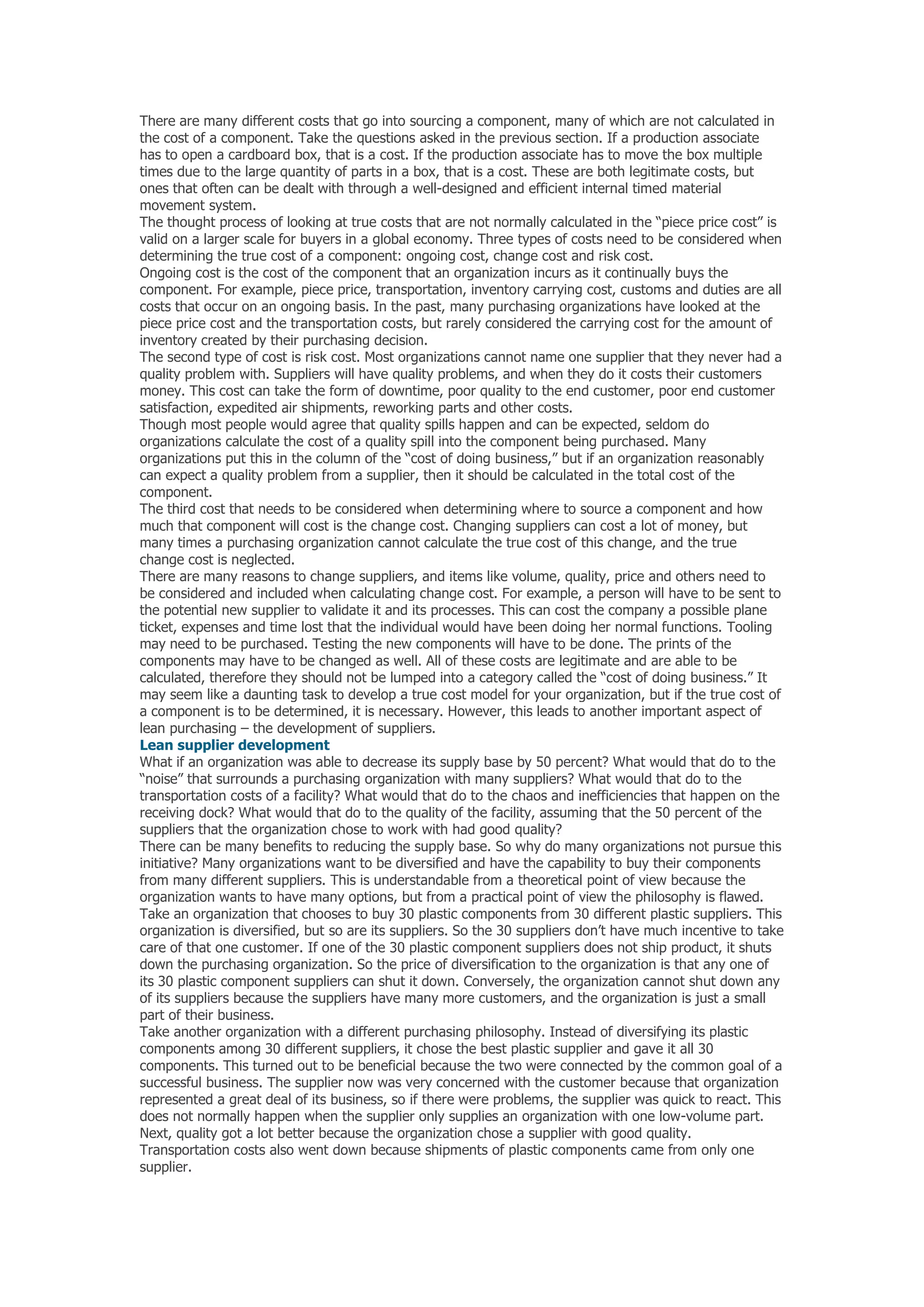 A new purchasing philosophy | DOCX