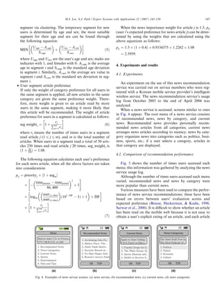 A New Recommender For The Mobile Web | PDF | Search | Internet
