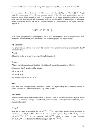 A new secret handshakes scheme with dynamic matching based on zss | PDF | Internet | Computing