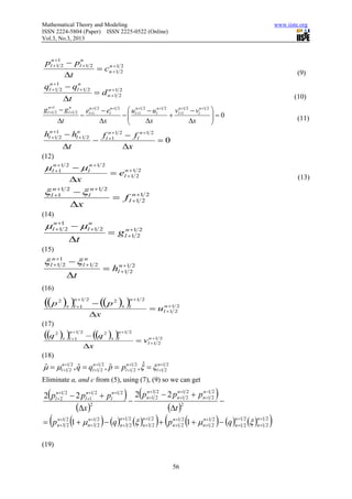 A new six point finite difference scheme for nonlinear waves interaction model | PDF