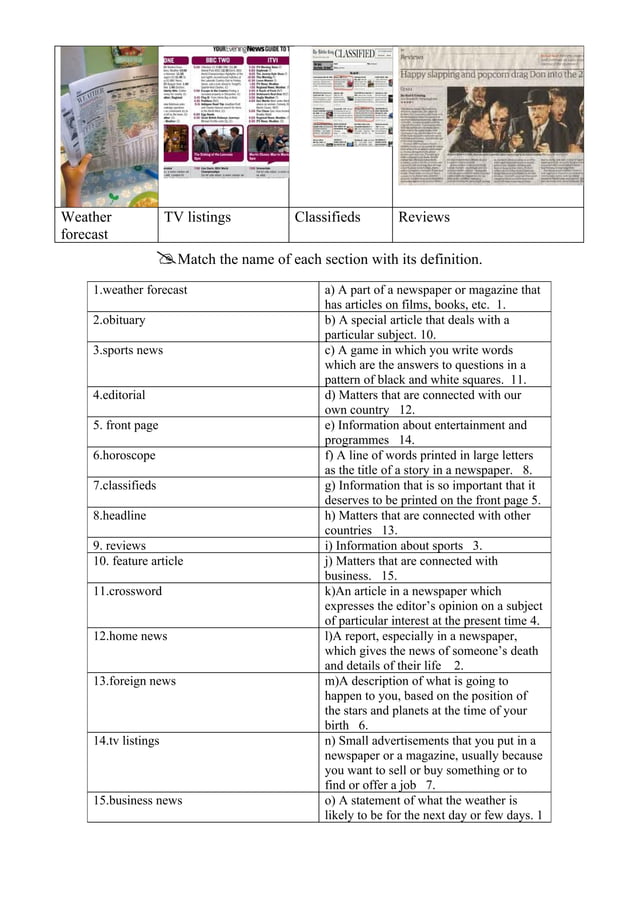 A newspaper article | DOC