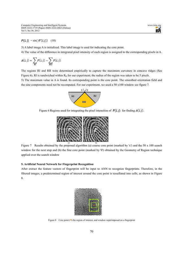 A new technique to fingerprint recognition based on partial window | PDF