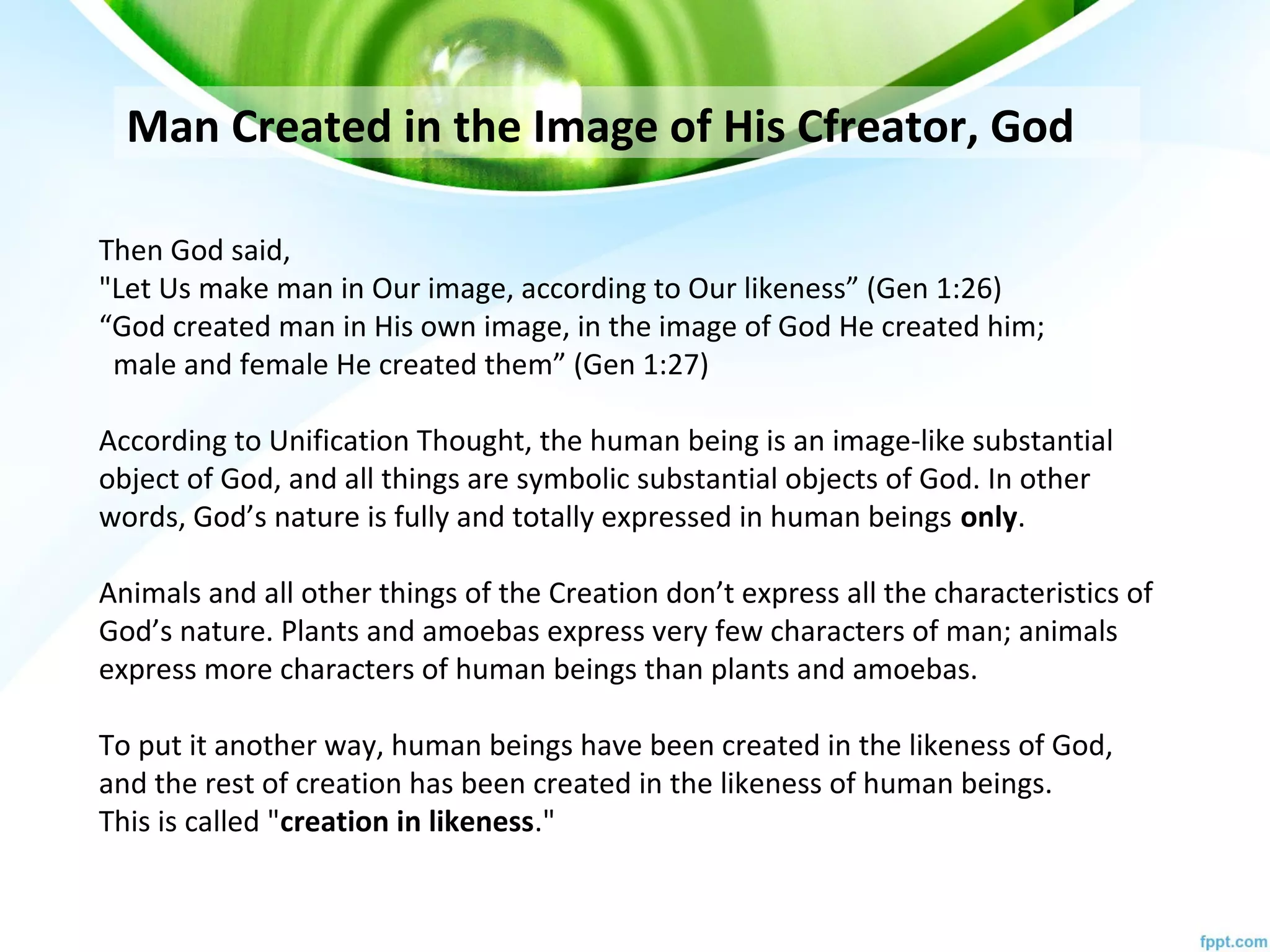A New Theory of Creation | PPT