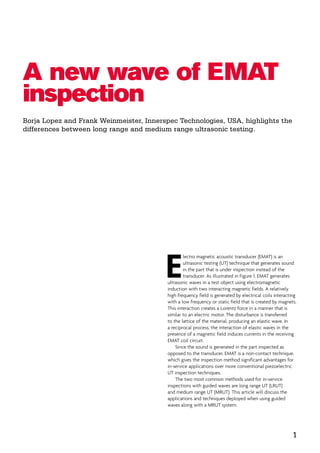A new wave of EMAT inspection | PDF
