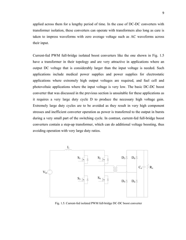 A new zvs pwm full-bridge boost converter | PDF