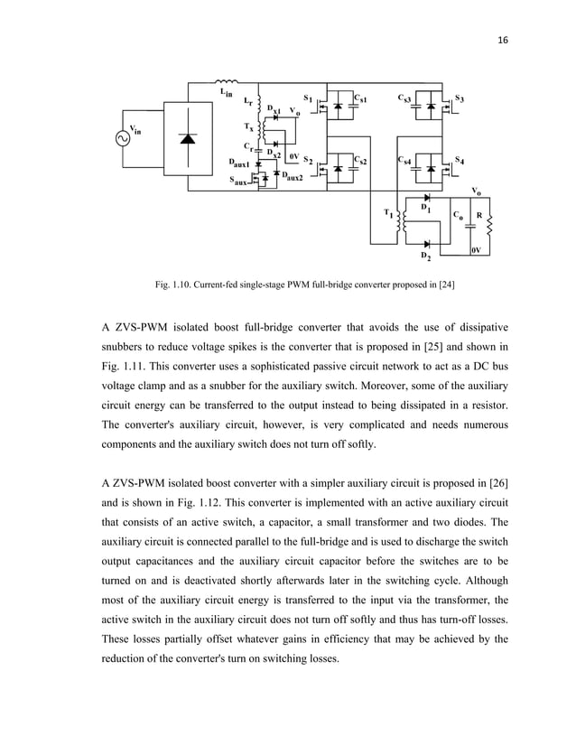 A new zvs pwm full-bridge boost converter | PDF
