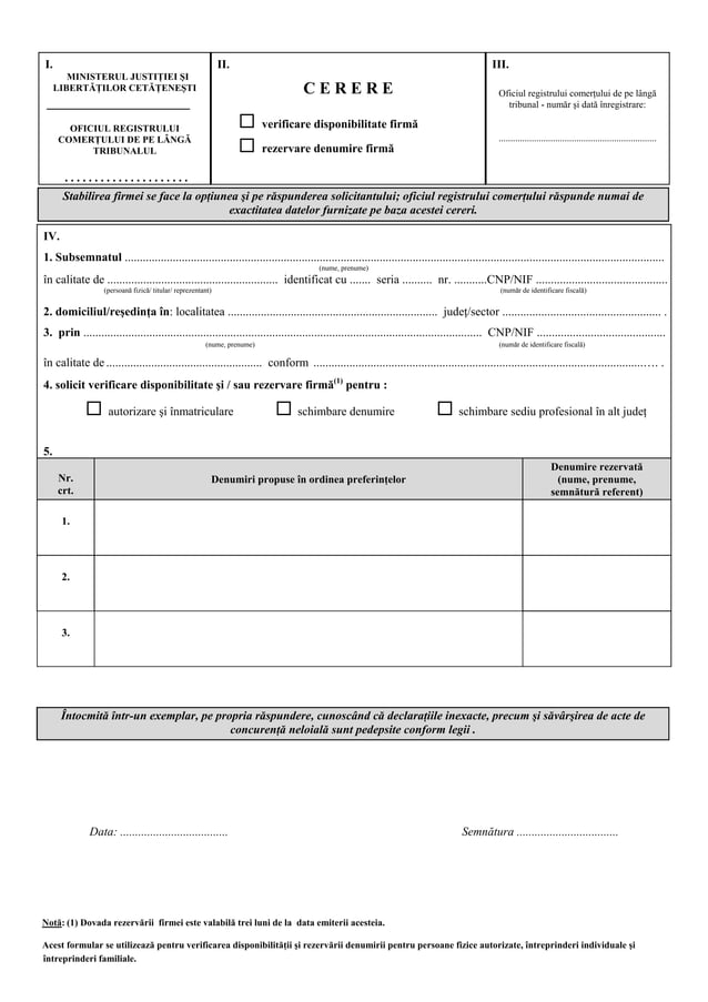 Anexa2 cerere verificare_disponibilitate_pf | PDF