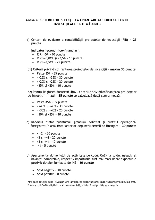 Anexa 4 | PDF