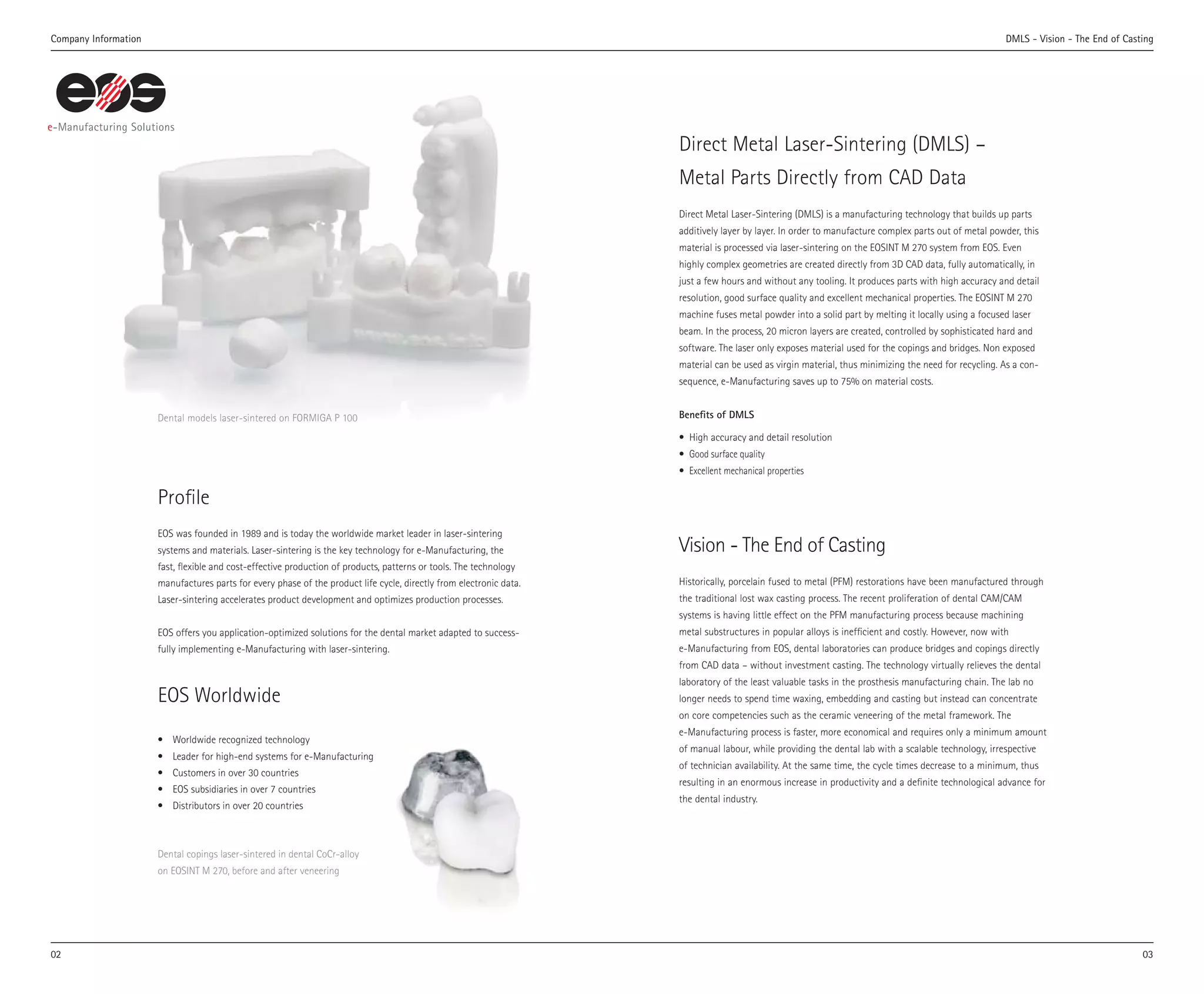 Anexa 6 eos dental_broschure_en | PDF