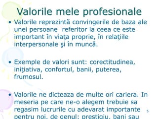 Anexa cum imi aleg meseria | PPT