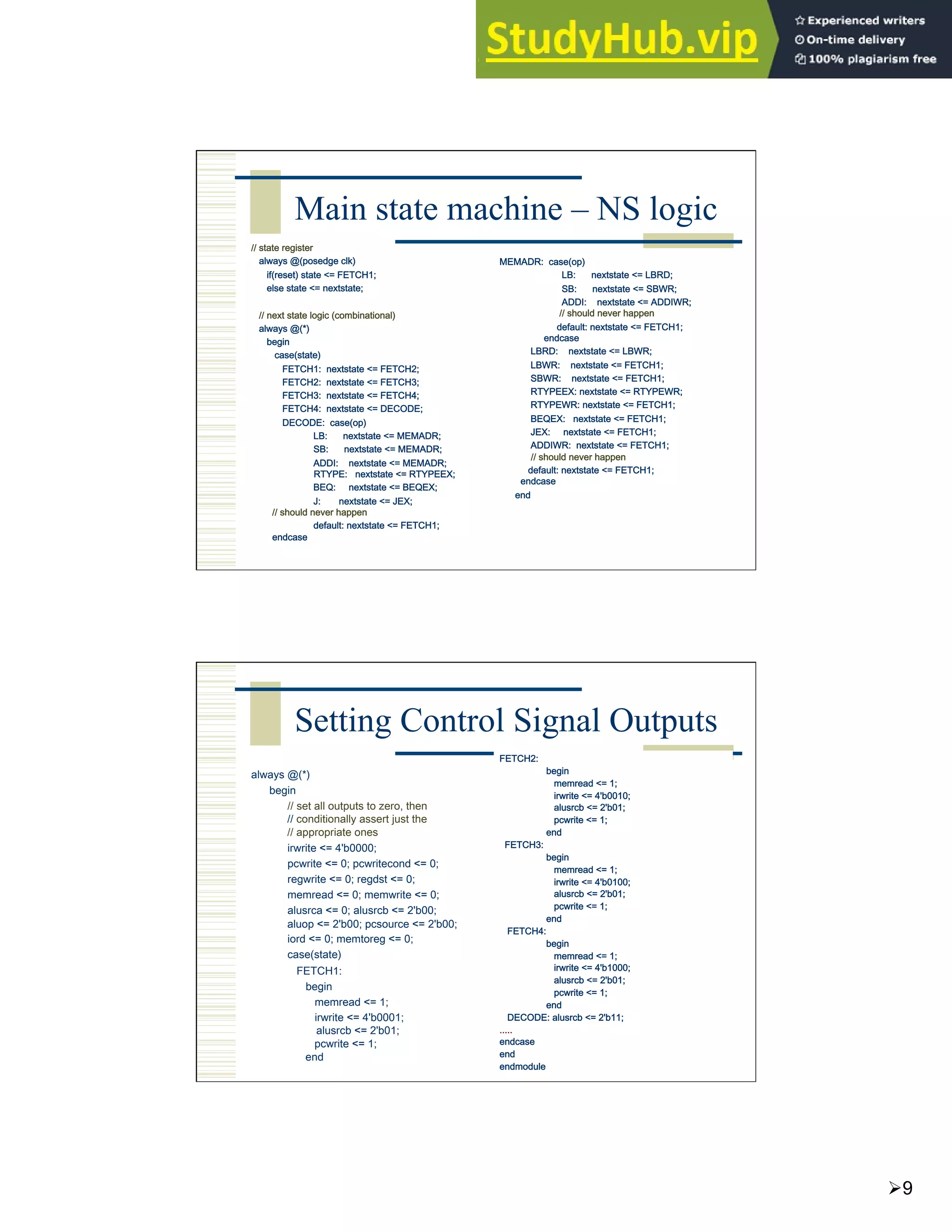 An Example MIPS | PDF