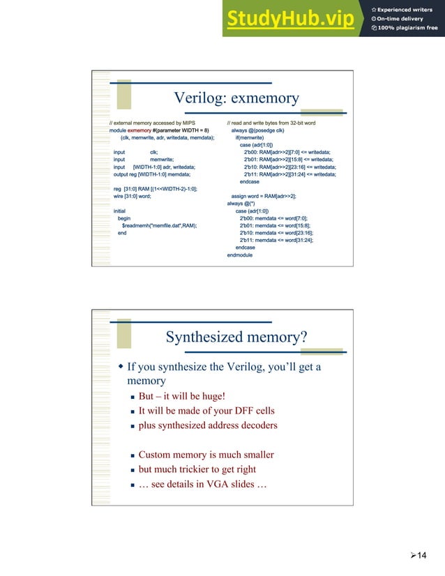 An Example MIPS | PDF