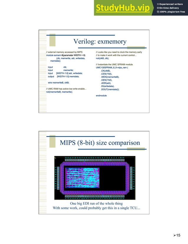 An Example MIPS | PDF