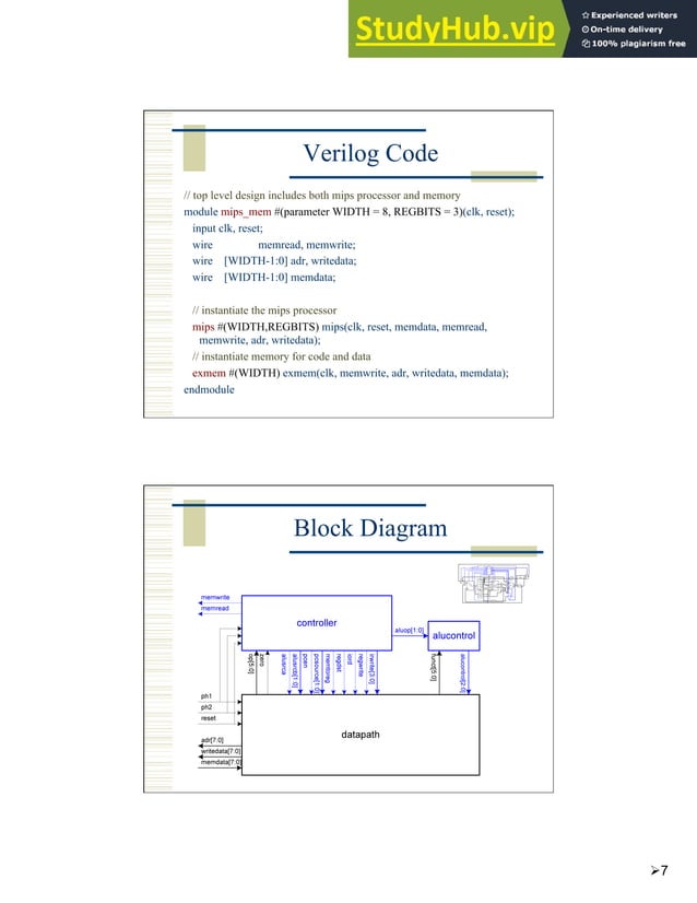 An Example MIPS | PDF