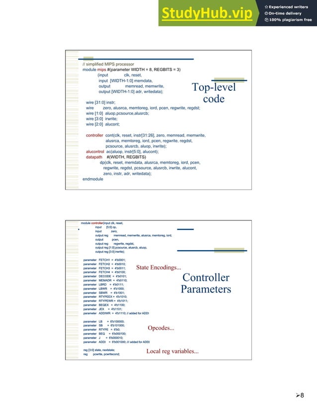 An Example MIPS | PDF