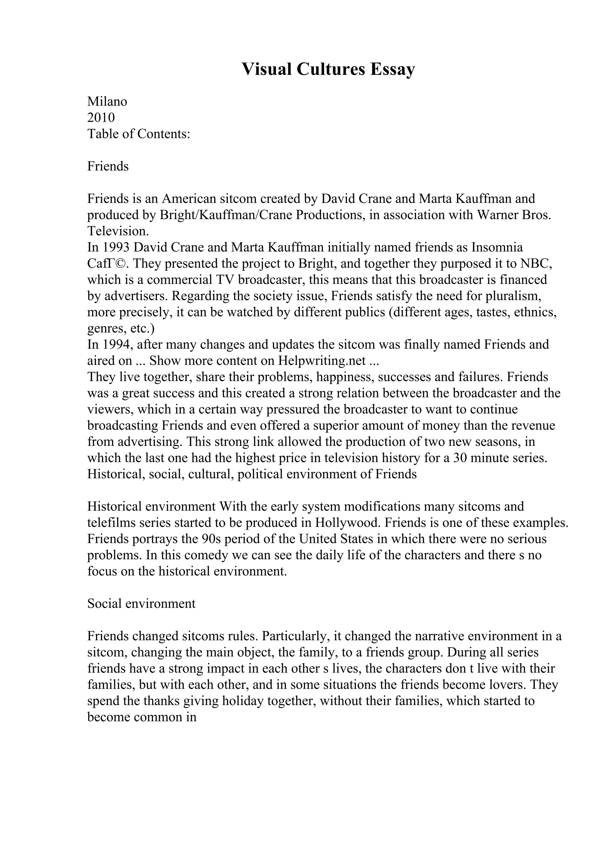 An Example Of A Descriptive Essay. Descriptive Essay Writing Help ...