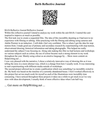 An Example Of An Autobiography Fresh 10 A | PDF