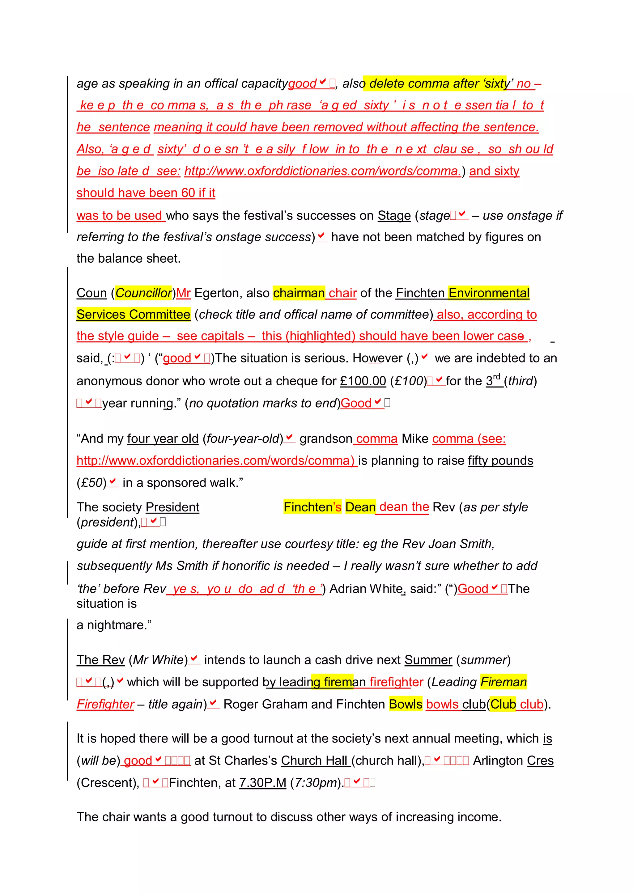 An example of a student’s marked work | PDF