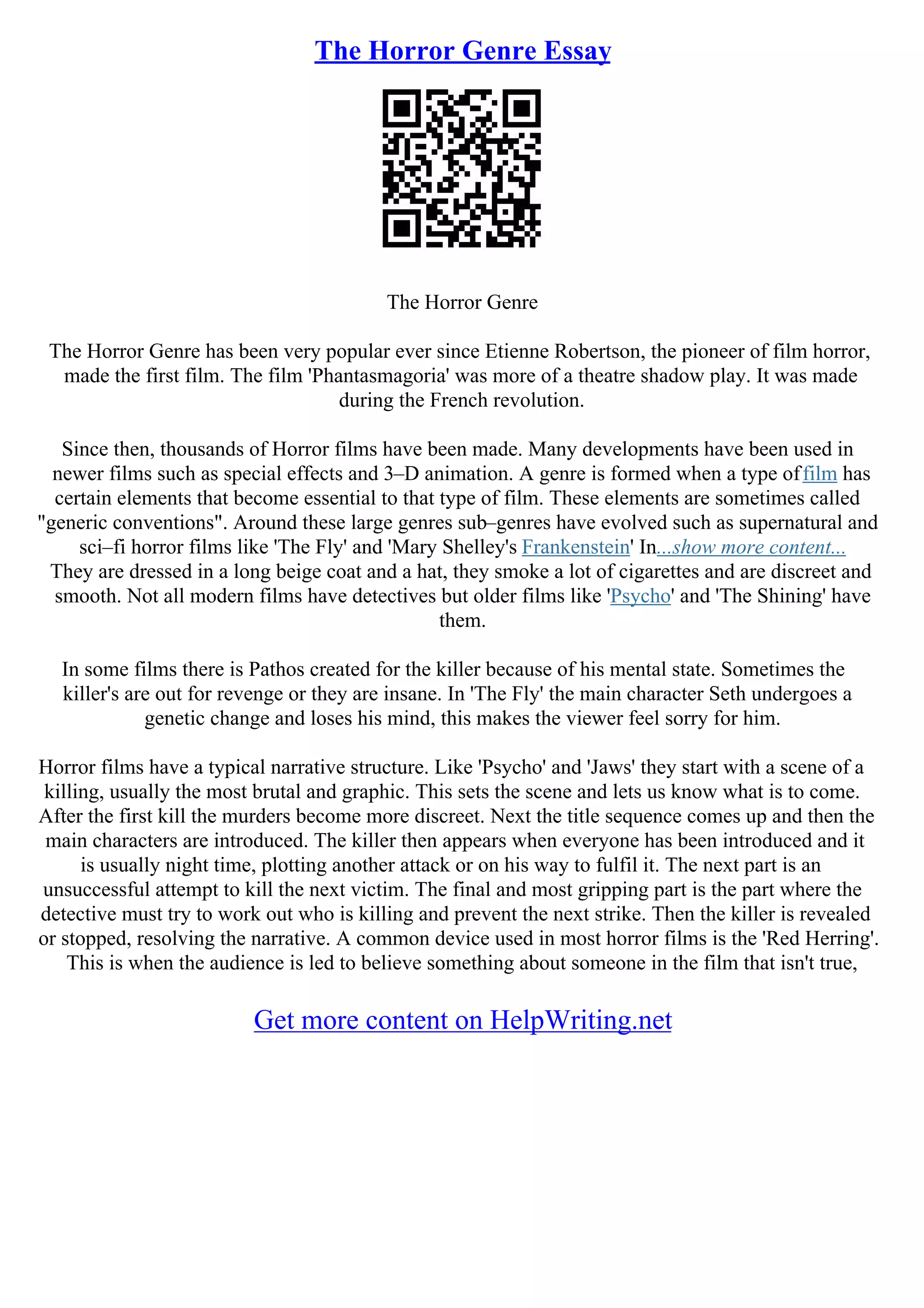 An Example Of Expository Essay | PDF