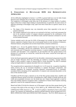 An exhaustive font and size invariant classification scheme for ocr of devanagari characters | PDF