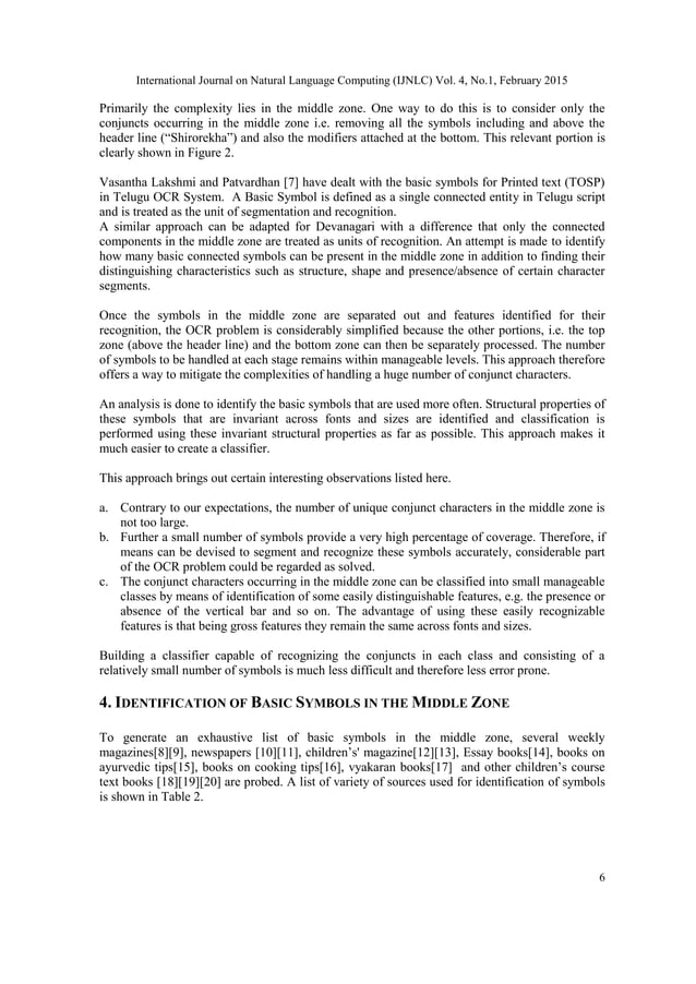 An Exhaustive Font And Size Invariant Classification Scheme For Ocr Of An Exhaustive Font And Size Invariant Classification Scheme For Ocr Of