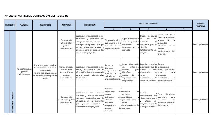 Anexo1 Matriz Evaluacion del Proyecto