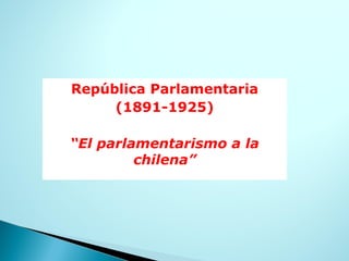 Parlamentarismo | PPT